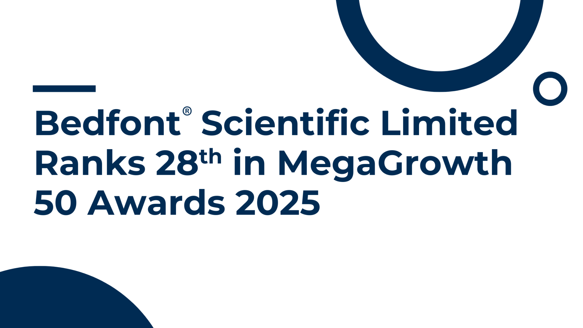 Bedfont® Scientific Limited Ranks 28 in MegaGrowth 50 Awards 2025 ...